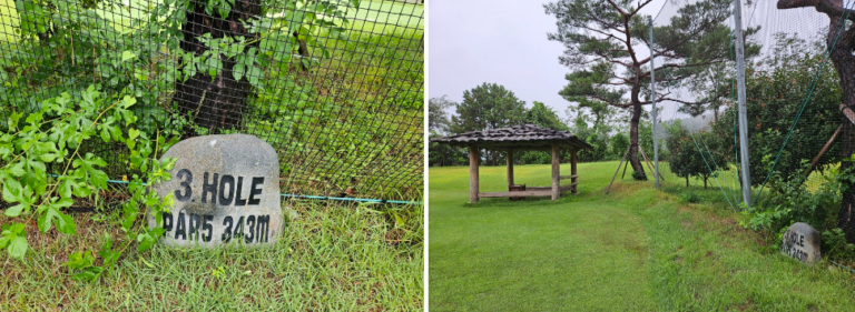 하동cc 골프장 9개 홀 코스 및 특징 소개 - powershin