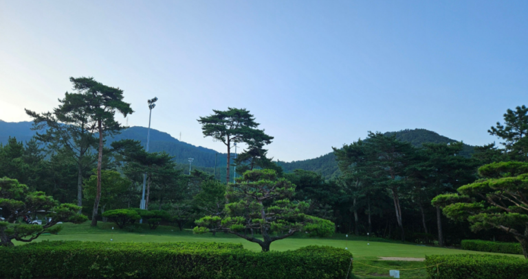 고성cc 9홀 코스 분석 및 고성cc 장점 단점 비교 - powershin